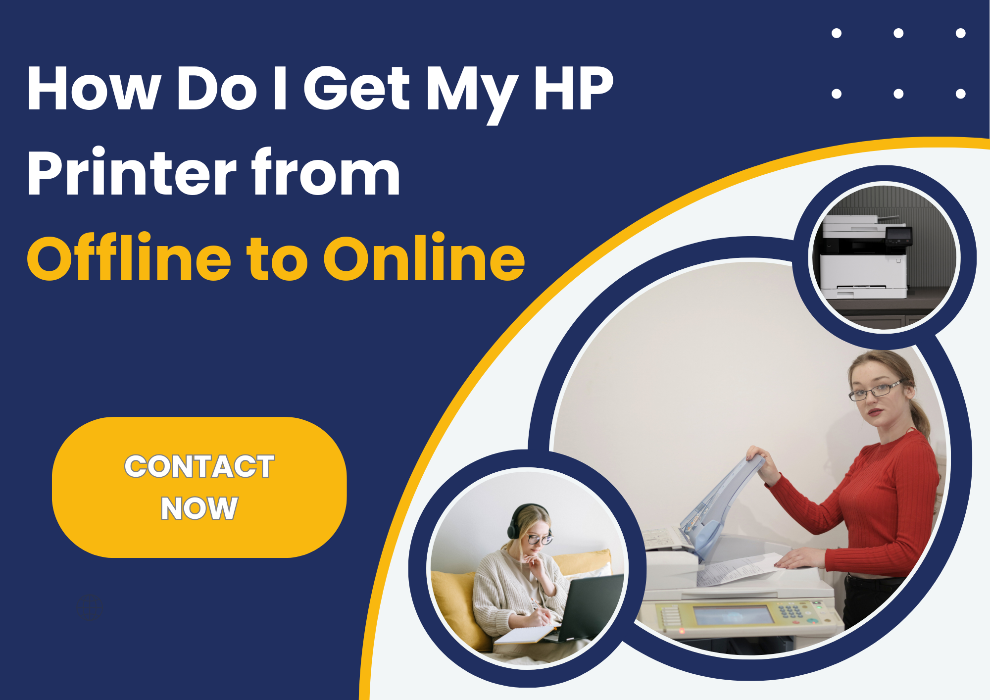 How Do I Get My HP Printer from Offline to Online - Printer Fixing ...